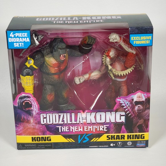 Playmates Toys | Toys | Godzilla X Kong The New Empire Kong Vs Shar ...